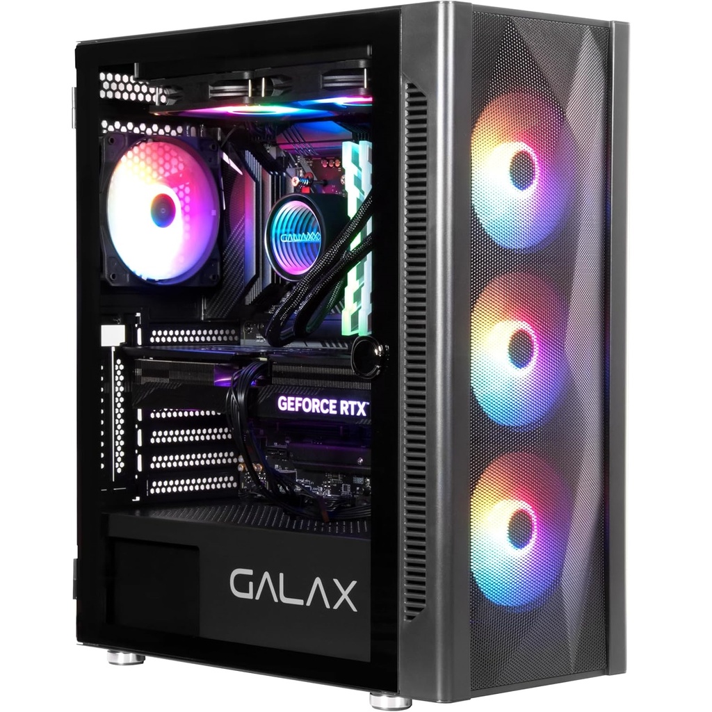 GALAX REVOLUTION 06 BLACK 4 FAN RGB | Games Store Ajman